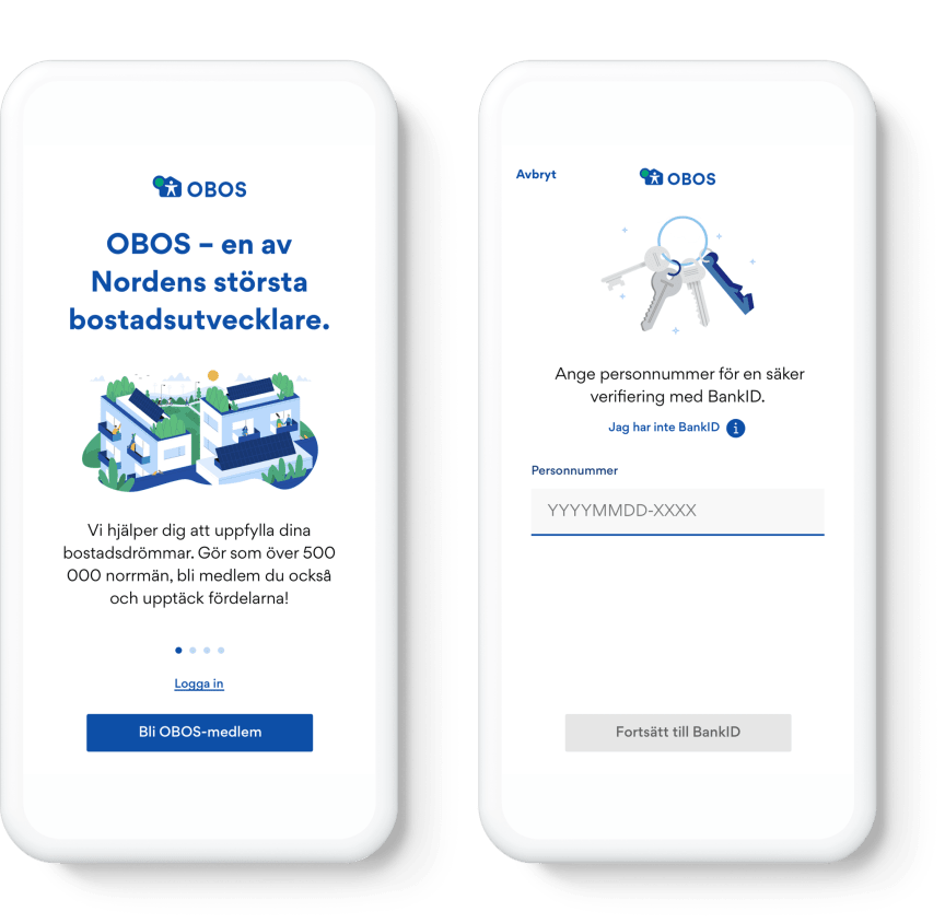 Ladda ner OBOS-appen | OBOS